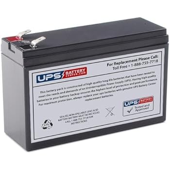 Amazon.com: Ritar RT1250B 12V 5Ah F1 Compatible Replacement Battery L ...