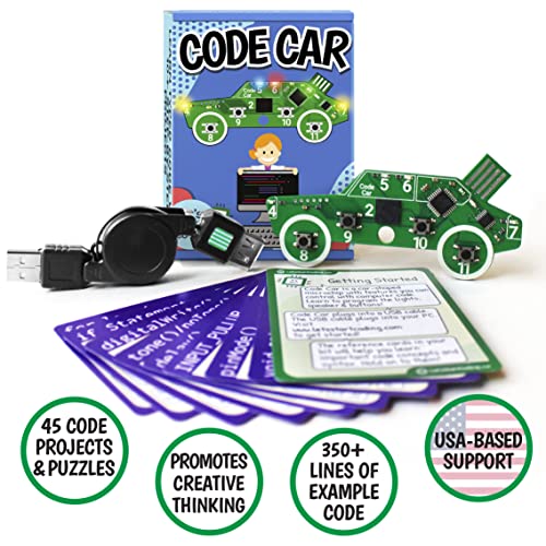 Code Car Kids Coding Toy for Ages 8-12 | Learn Typed Coding Through ...
