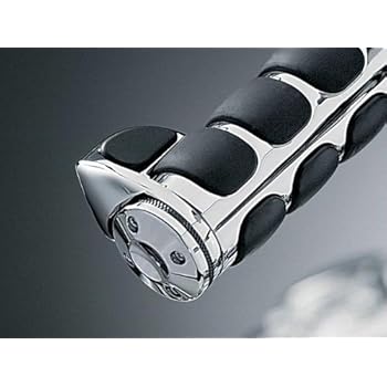 Amazon.com: Kuryakyn 6295 Premium Handlebar Grips with Zombie End Caps ...