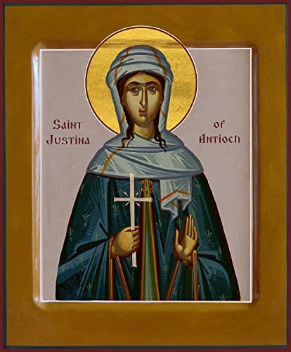 Amazon.com: St. Justina of Antioch. FREE PRIORITY SHIPPING! : Handmade ...