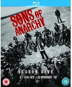 Sons Of Anarchy: Complete Season 5 (3 Blu-Ray) [Edizione: Regno Unito] [Reino Unido] [Blu-ray ...