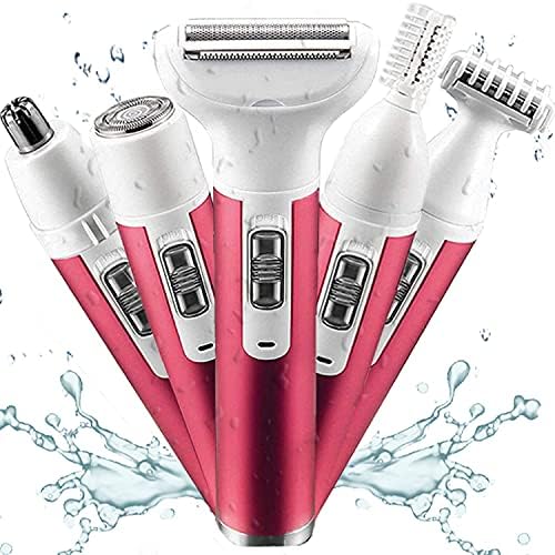 SIMOULI Electric Razor for Women,5 in 1 Womens Shaver Electric Bikini ...