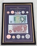 Farewell To The £sd System Pre-Decimal £.s.d (10 coins) Crown Coin ...