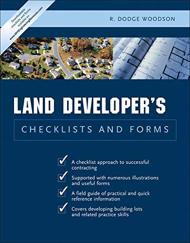 Land Developer's Checklists and Forms: Woodson, R.: 0639785511168 ...