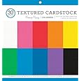 ColorBok Textured Cardstock Paper Pad, 12" x 12", Primary Pizazz ...
