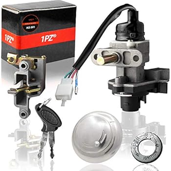 Amazon.com: Ignition Switch Key 50cc 150cc Moped Scooter Retro Schwinn ...