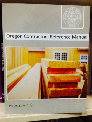 Oregon Contractors Reference Manual: Construction Contractors Board ...
