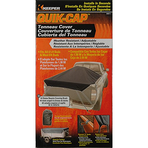 Keeper - Quick-Cap Tonneau Cover - Great For Trailers And Truck Beds ...