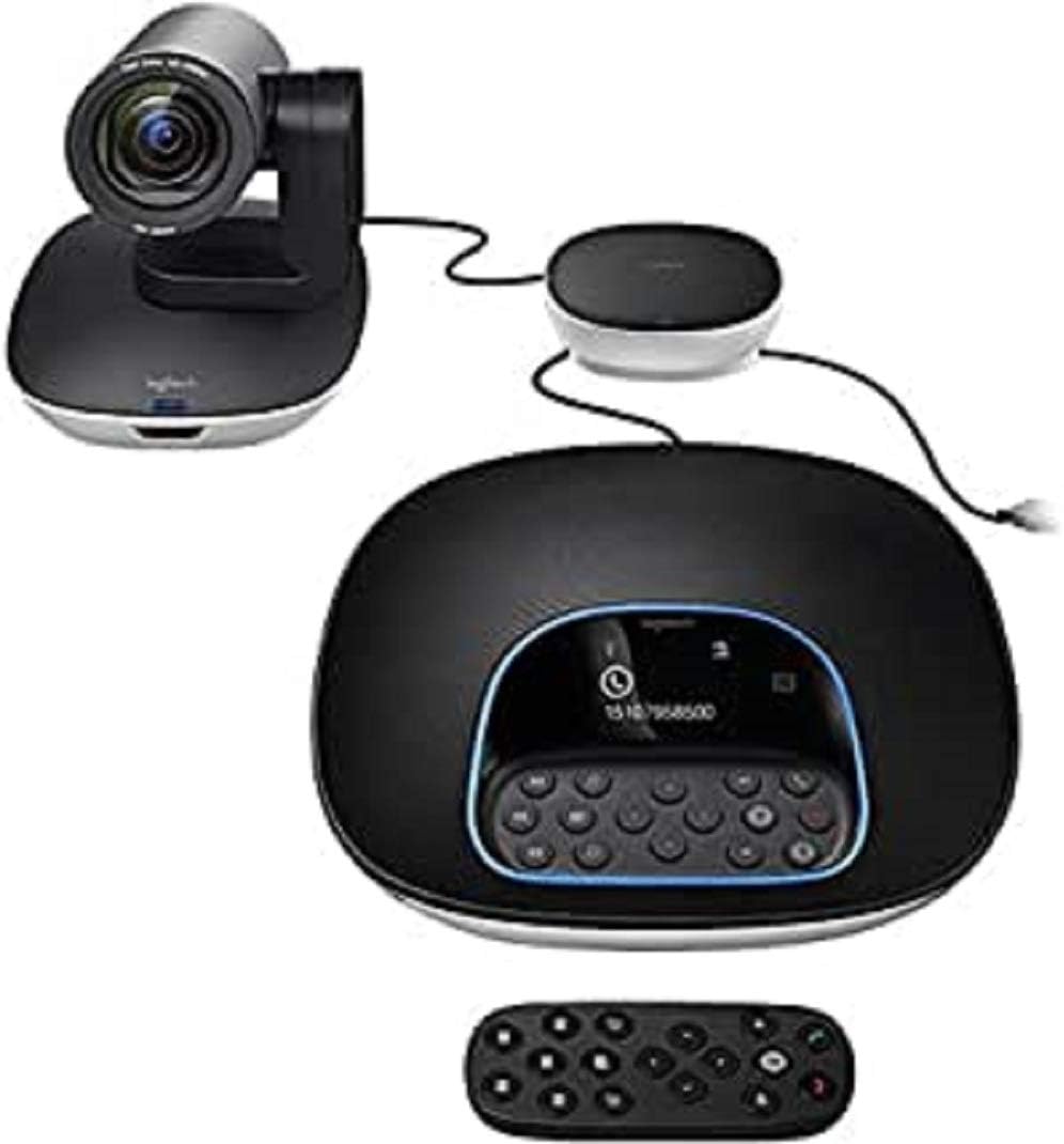 Logitech Group - Sistema de videoconferencia (1080p, H.264, ZEISS® Lens ...
