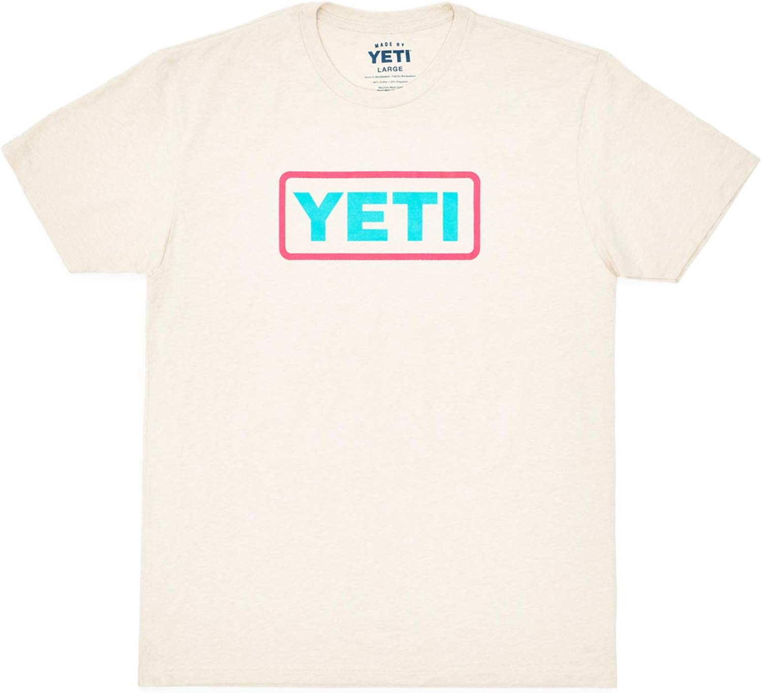 Amazon.com: YETI Logo Badge Short Sleeve T-Shirt: Clothing