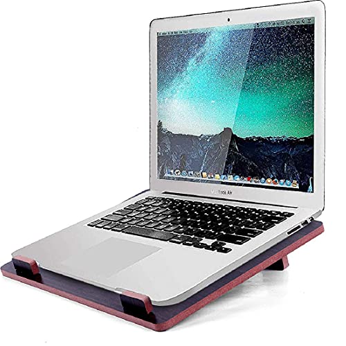 Buy KSBSTAR Laptop Stand 89 (4817) Desk Organiser Wooden Desk for ...