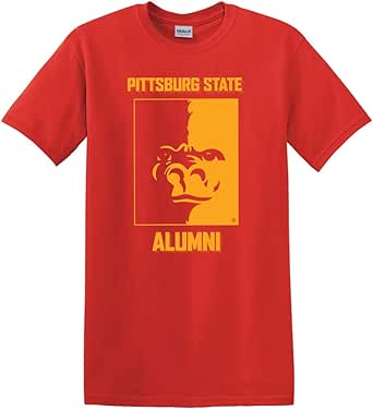 Amazon.com: CreateMyTee | Pittsburg State Alumni T-Shirt | Pitt State ...