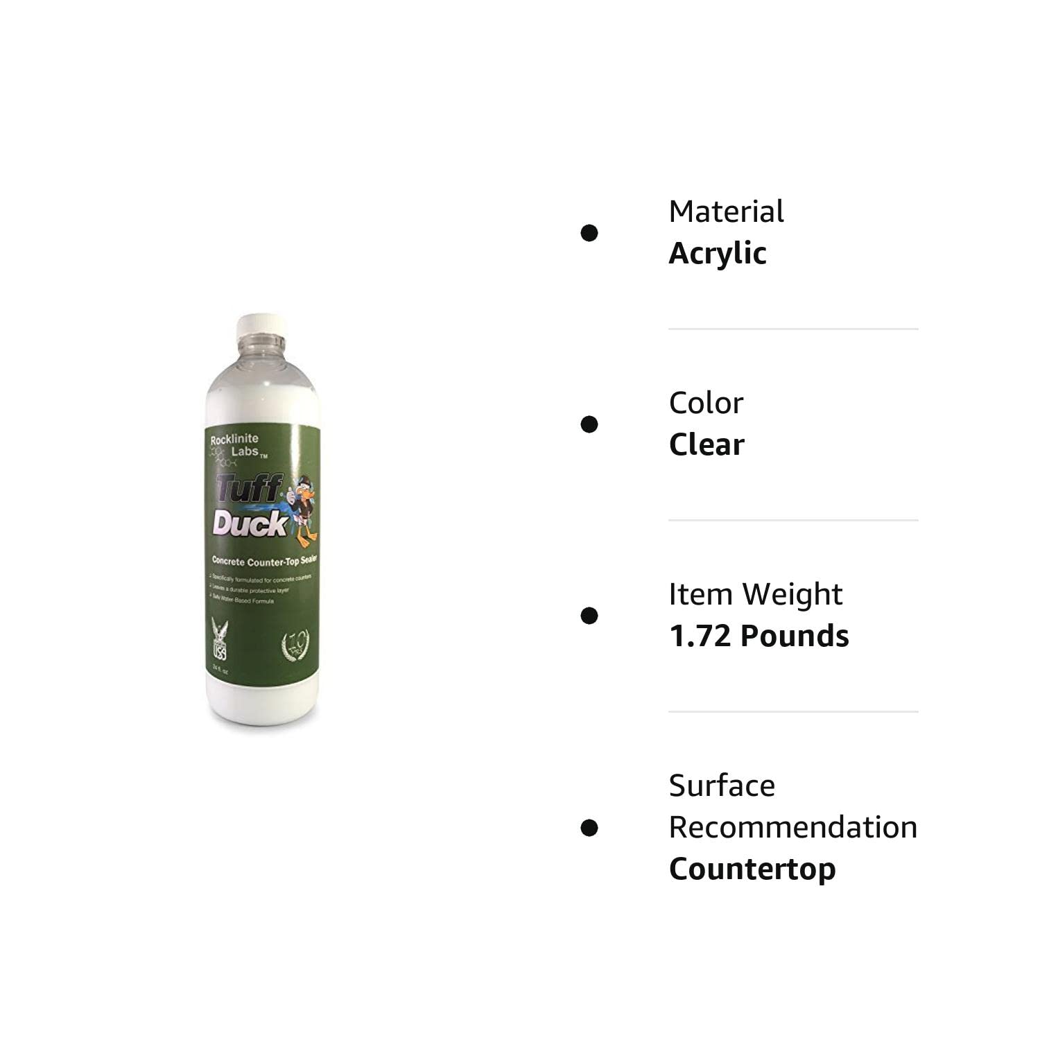 Mua Tuff Duck Concrete Countertop Sealer 750ml (25 oz) Counter-top trên ...