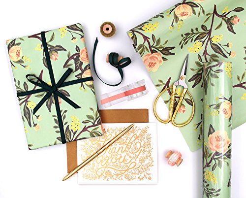 MinimalMart Gift Wrapping Paper Rolls Pack of 6 - Assorted Kraft ...