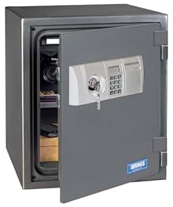 Brink's Home Security 5118D 1 Hour Digital Steel Fire Safe - Cabinet ...