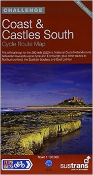 Coast and Castles South - Sustrans Cycle Routes Map: Sustrans Official ...