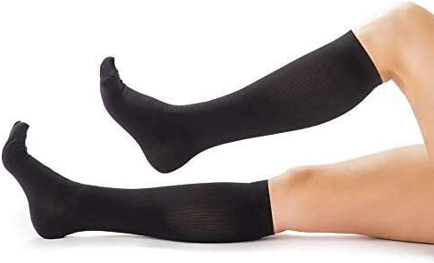 Compression Socks for Men & Women Knee-high Anti Embolism Compression ...
