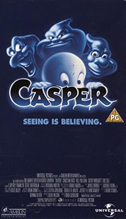 Casper [VHS]: Christina Ricci, Bill Pullman, Eric Idle, Cathy Moriarty ...