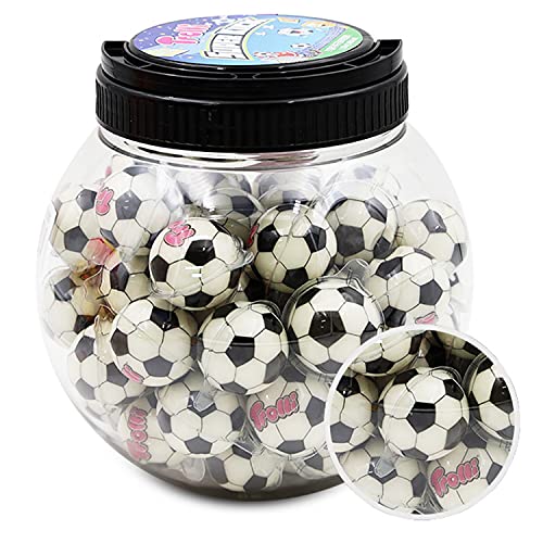 Trolli Football Gummies 60 Count Bulk 2.5 lb - Soft Fruit Gums | Soccer ...