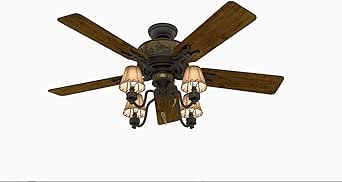 Hunter Adirondack 52" Ceiling Fan - Model 59006 - - Amazon.com