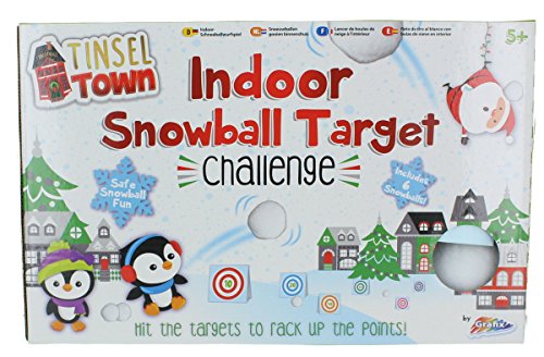 indoor snowballs target