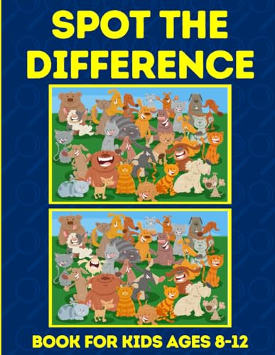 Mua Spot the Difference Book for Kids ages 8-12: Seek and Find Hidden ...