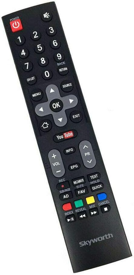 Amazon.com: Replacement Remote Control Genuine for Skyworth with YouTube Function TV Remote ...