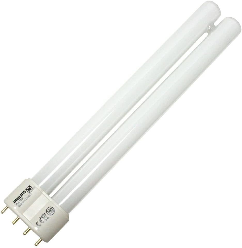 Philips 18W 4 Pin 2G11 Warm White Long Single Twin Tube CFL Bulb ...