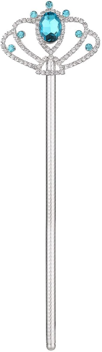 HAIQILIN Blue Angel Scepter Wand Fairy Princess Scepter Magical Sceptor ...