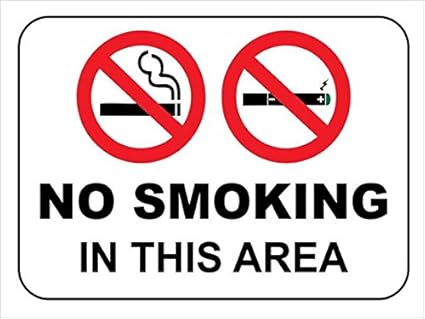 999Store NO Smoking in This Area Office and Hospital Sign Board Sticker ...
