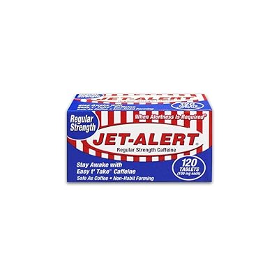 Jet Alert Regular Strength 100mg Tablets - 120ct Nepal | Ubuy
