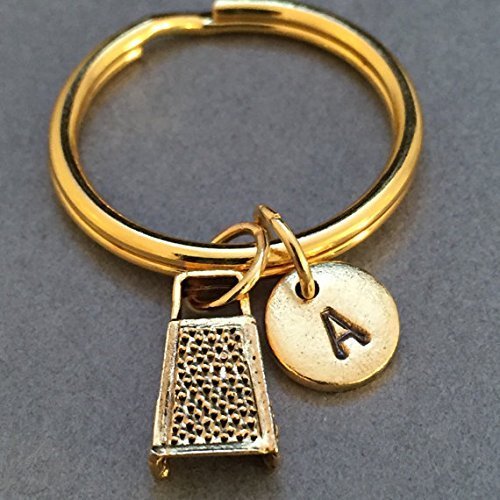 Amazon.com: Cheese grater keychain, cheese grater charm, utensil ...