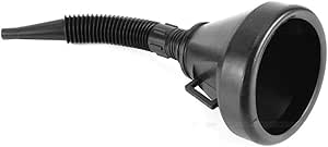 Amazon.com: Wide Mouth Fuel Funnel with Handle, Keenso Large Plastic ...