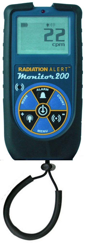 Radiation Alert Monitor200 Radiation Detector, For Alpha Beta Gamma And ...