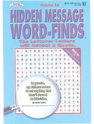 Amazon.com: Hidden Message Word Finds (Volumes vary see sellers for vol ...