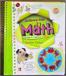 My Math, Vol. 1: Grade 4, Teacher Edition: 9780021162055: Amazon.com: Books