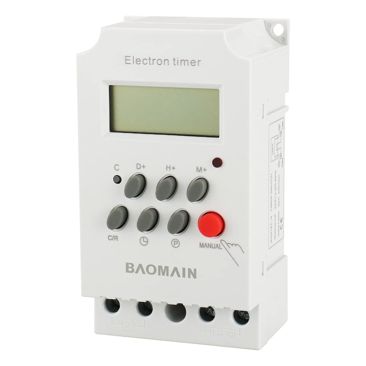 Mua Baomain Timer Switch KG316T-II 220V DIN-Rail LCD Micro-Computer ...