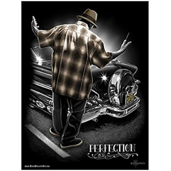 Amazon.com: Reflections Lowrider Gangster Cholo Poster 18 x 24 By David ...