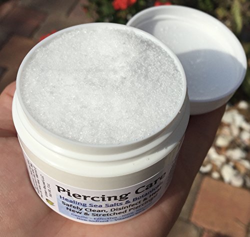 PIERCING CARE ! Healing Sea Salts & Botanical AFTERCARE :) Safely Clean ...