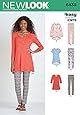 Amazon.com: New Look Ladies Easy Sewing Pattern 6439 Just for Knits ...