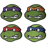 Amazon.com: Teenage Mutant Ninja Turtles SET OF FOUR Characters ...