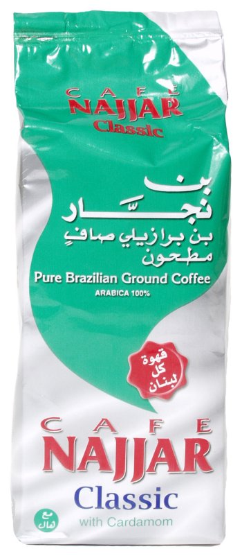 Amazon.com : Green Najjar Turkish Style Coffee 1lb Bag : Ground Coffee ...