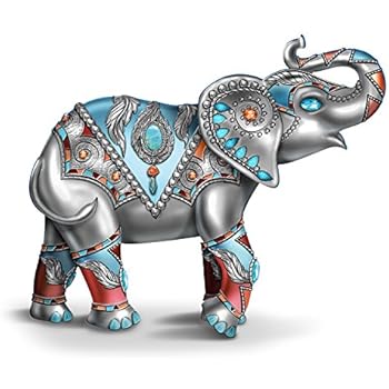 Amazon.com: The Hamilton Collection Southwestern-Style Elephant ...