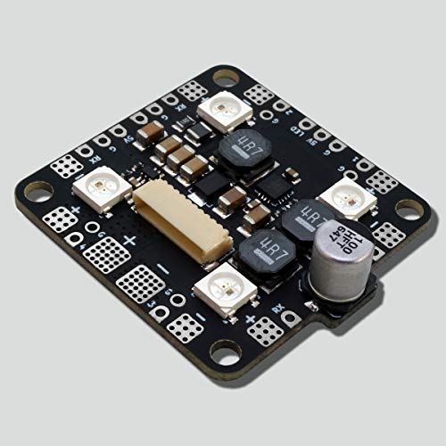 BrainFPV Radix Power Board (8s, LEDs, Current Sensing, Stackable with ...