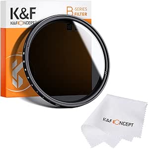 Amazon.com : ND Filter 52MM, K&F Concept Professional 52MM Fader ...