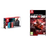 Nintendo Switch avec paire de Joy-Con Rouge Néon et Bleu Néon: Amazon ...