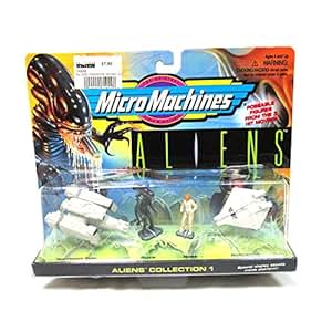 Amazon.com: Aliens Micro Machines Alien Collection #1: Toys & Games
