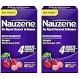 Amazon.com: Nauzene Upset Stomach & Nausea Chewable Tablets Flavor ...