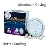 SEURON LED Pool Light Bulb, 12V AC 40W RGBW Color Changing led Pool ...