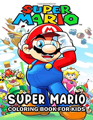 Buy Super Mario: Coloring Book For Kids | 50 Super Mario, Princes ...
